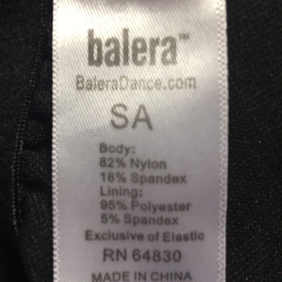 balera | Tops | Balera Black Racer Back Workout Dance Top Size S | Poshmark